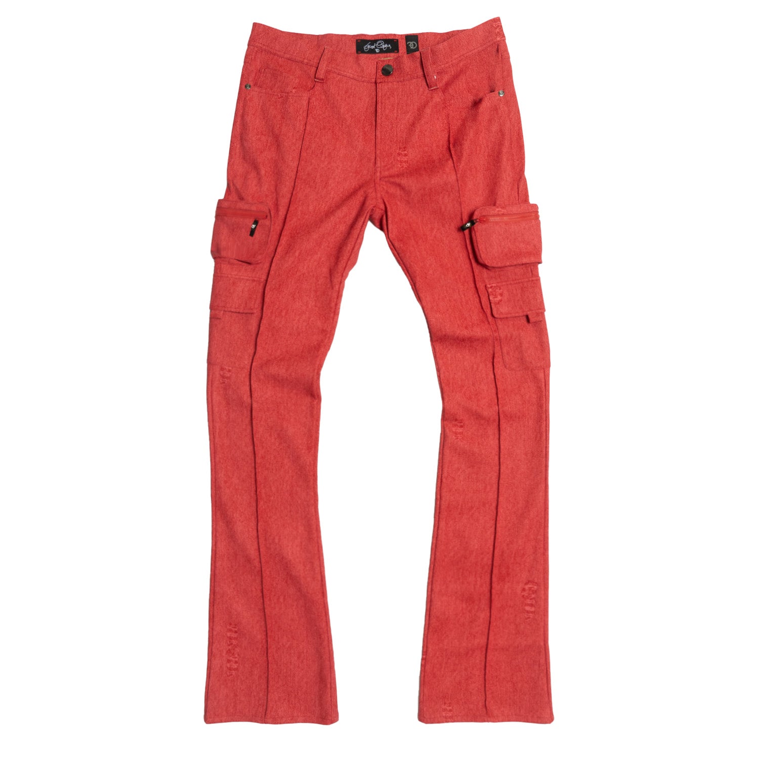 F2789 CASA DE Vegan Leather Pants - Red – FROST ORIGINALS